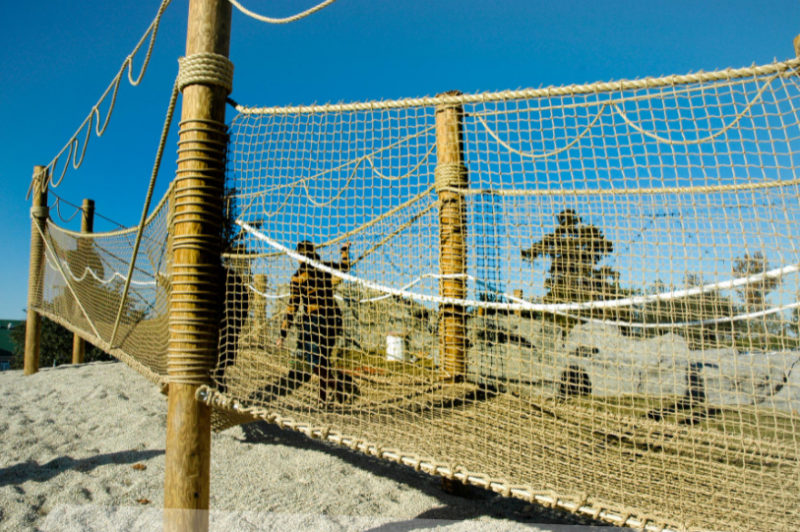 Bridge Netting for Sports Facility Netting Job - Guardian Netting.